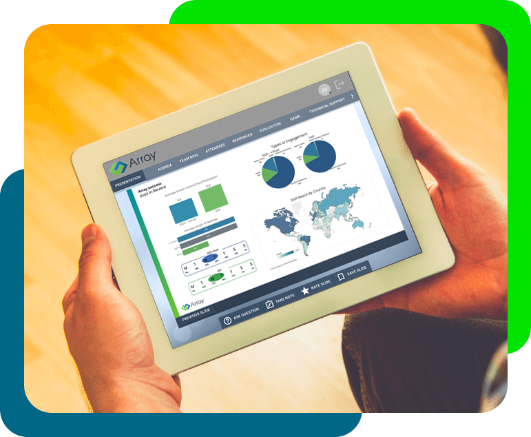 Event Technology | Content Engagement Partner for Life Sciences Events | Array