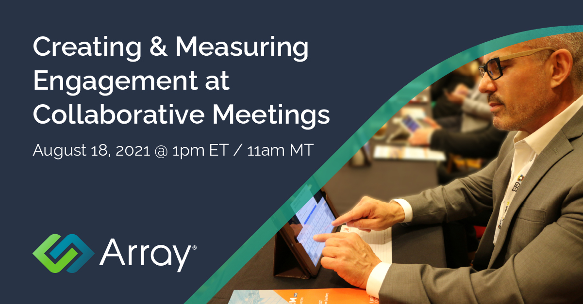 Creating & Measuring Engagement at Collaborative Meetings