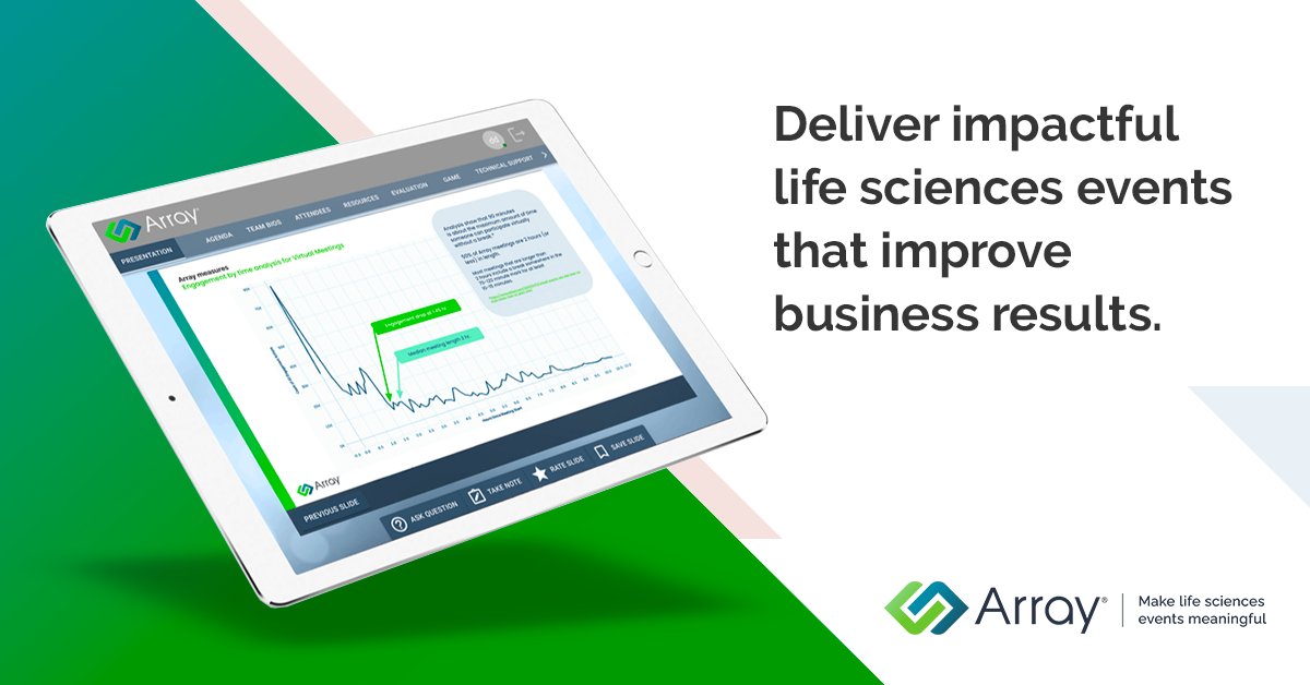 Audience Engagement Partner for Life Sciences Events | Array